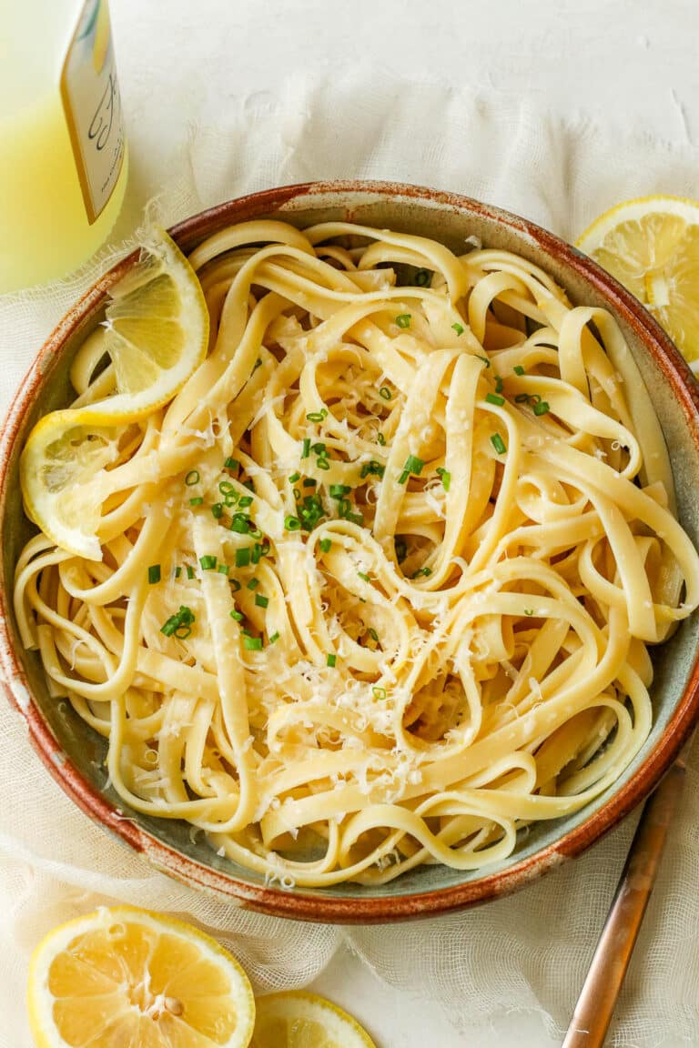 Limoncello Pasta - Legally Healthy Blonde