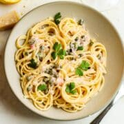 Limoncello Pasta - Legally Healthy Blonde